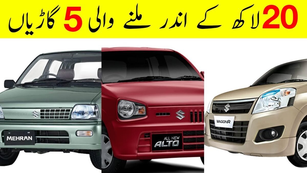 Top Cars Under 20 Lacs in Pakistan – Budget Friendly Picks - Media Bites